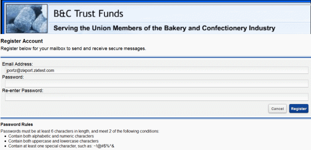 B&C Trust Funds Secure Email User Awareness Program