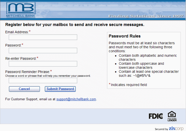 Mitchell Bank Secure Email User Awareness Program