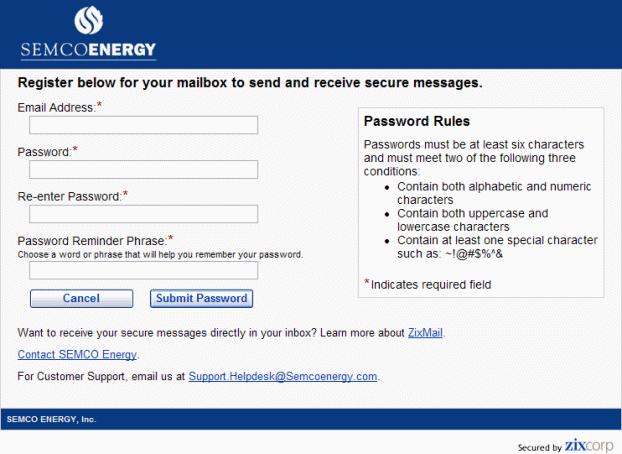 SEMCO Energy Secure Email User Awareness Program